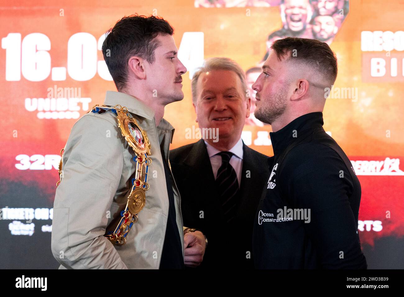 Nathan Heaney and Brad Pauls during a press conference at The Court ...