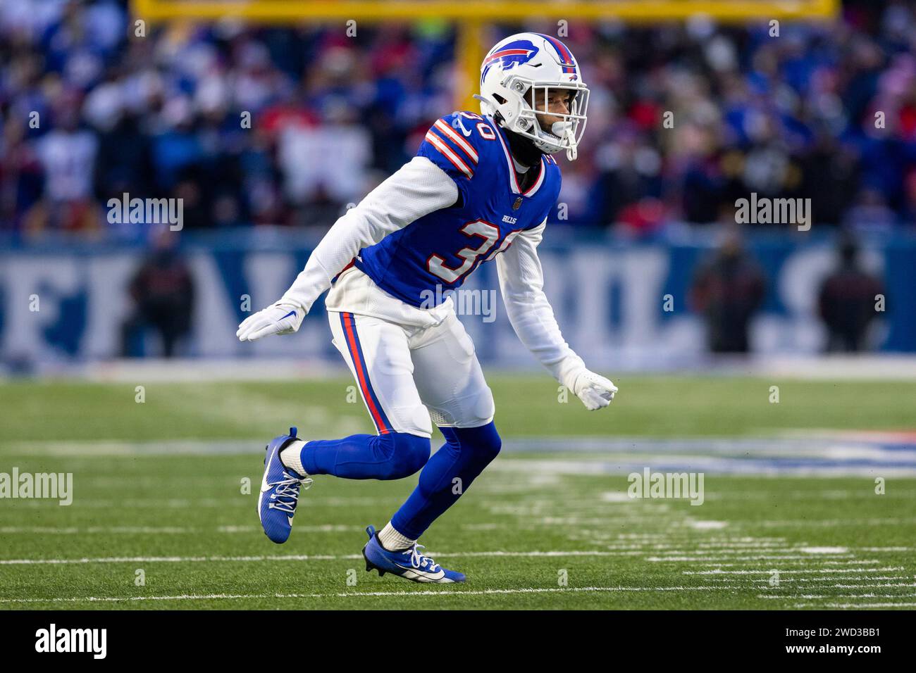 Buffalo Bills cornerback Dane Jackson (30) defends during an NFL wild ...