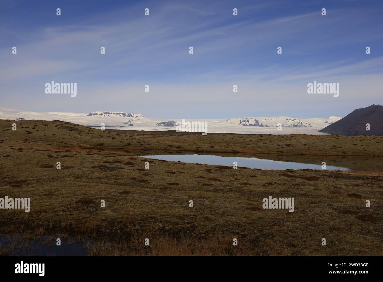 Vatnajökull is the largest ice cap in Iceland. It is the second largest ...