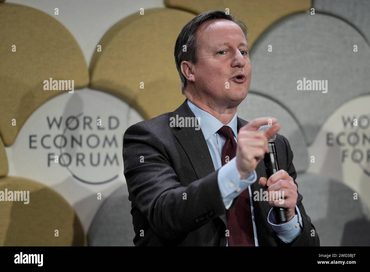 Britain's Foreign Secretary David Cameron participates in the "Matching ...