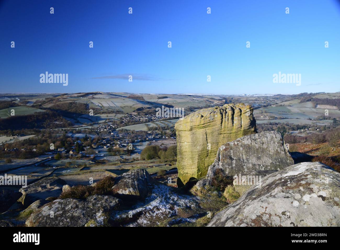 Curbar edge walks hi-res stock photography and images - Alamy