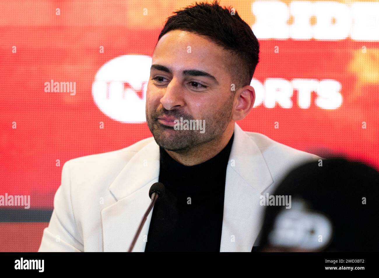 Devi Sahni during a press conference at The Court Room at Glaziers Hall ...