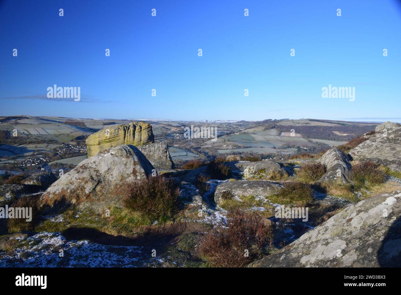 Curbar edge walks hi-res stock photography and images - Alamy