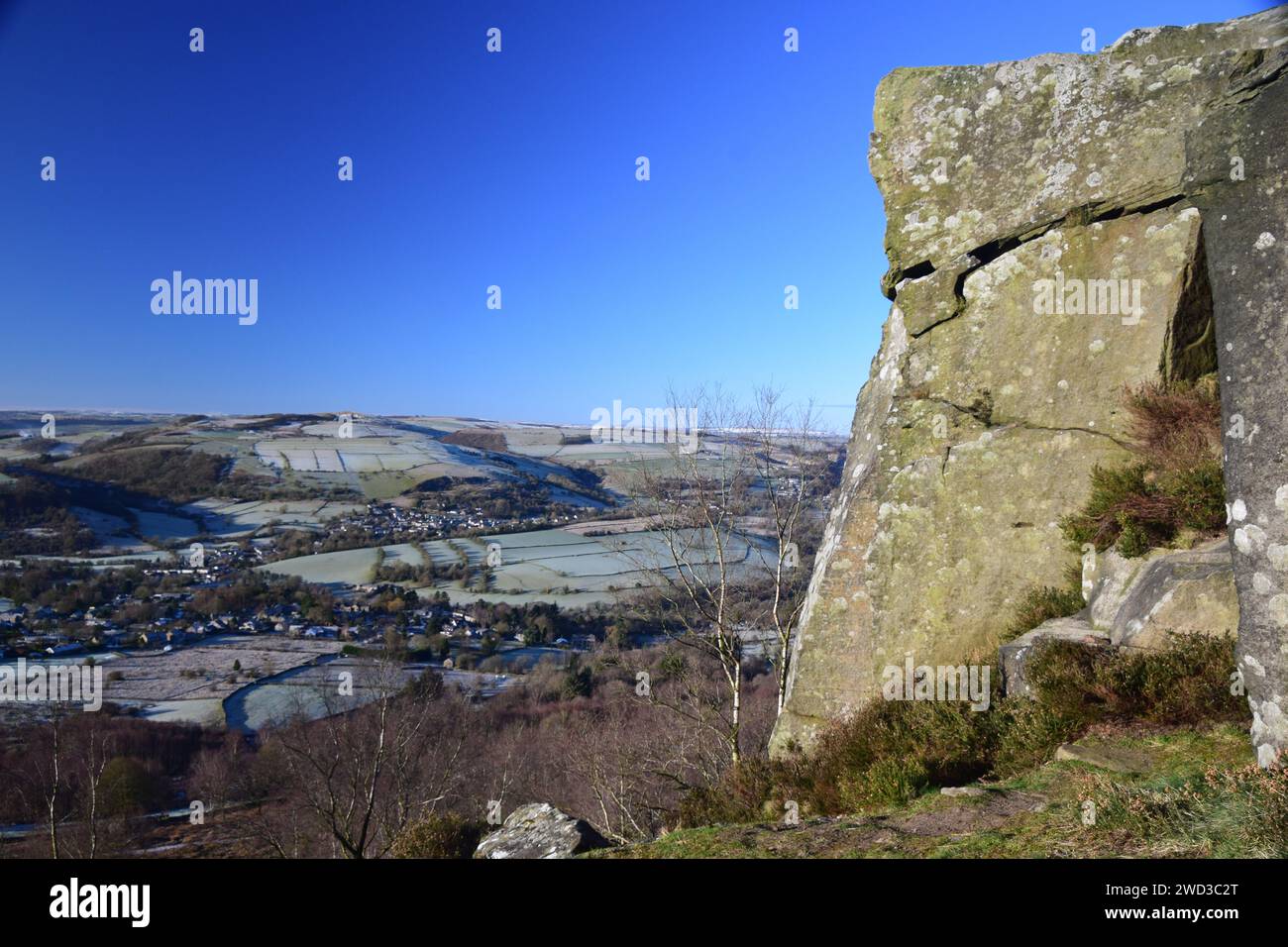 Curbar edge walks hi-res stock photography and images - Alamy