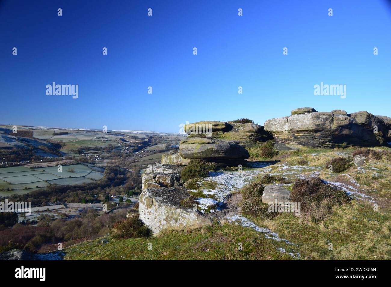 Curbar edge walks hi-res stock photography and images - Alamy