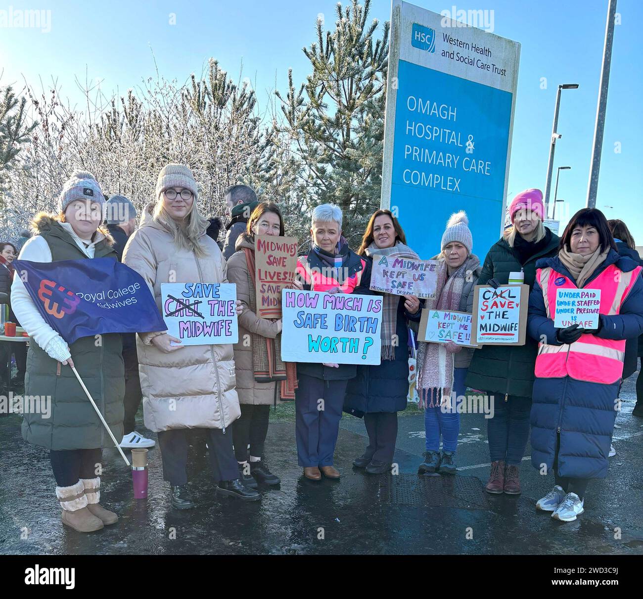 Northern ireland strike 2024 hi-res stock photography and images - Alamy