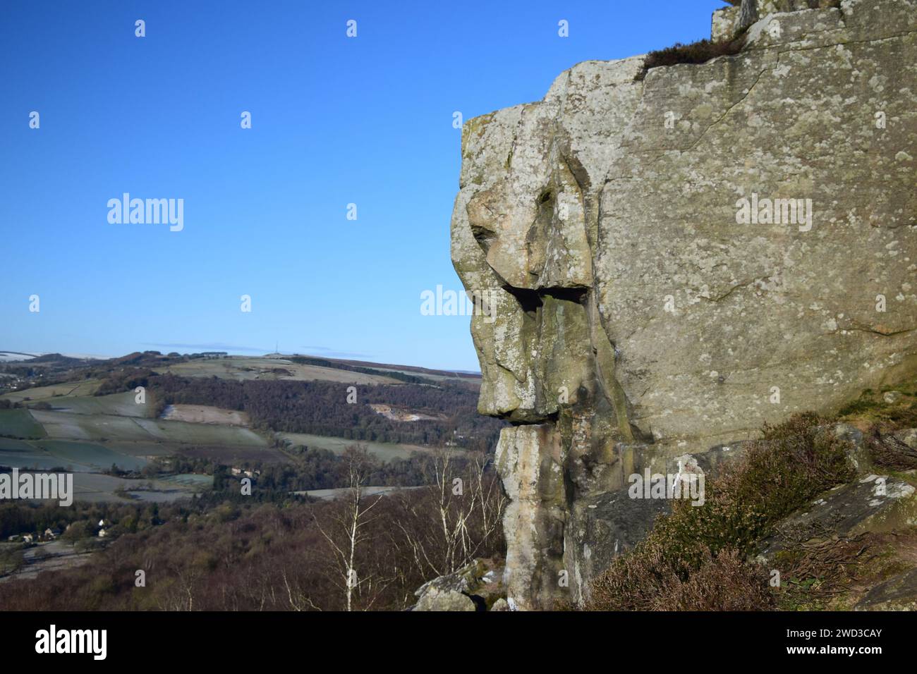 Curbar edge walks hi-res stock photography and images - Alamy