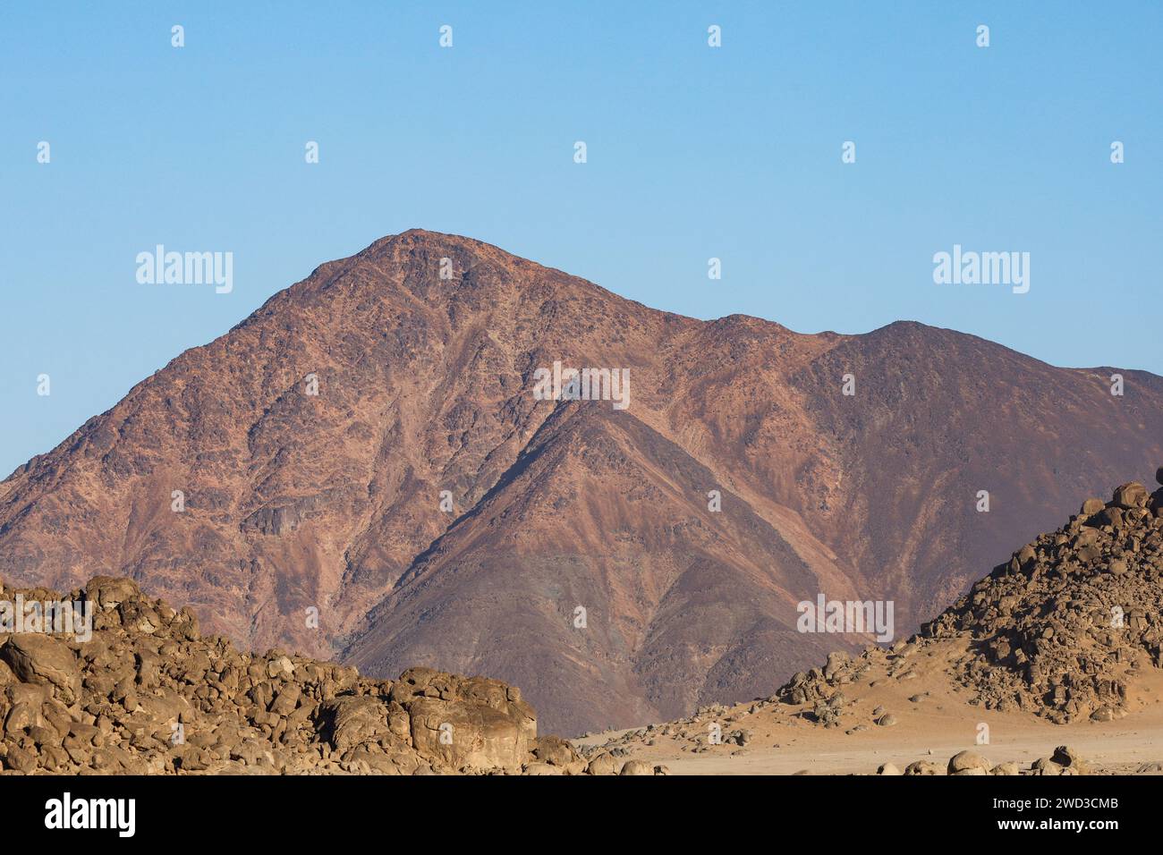 landscape, paysage, during the Stage 11 of the Dakar 2024 on January 18 ...