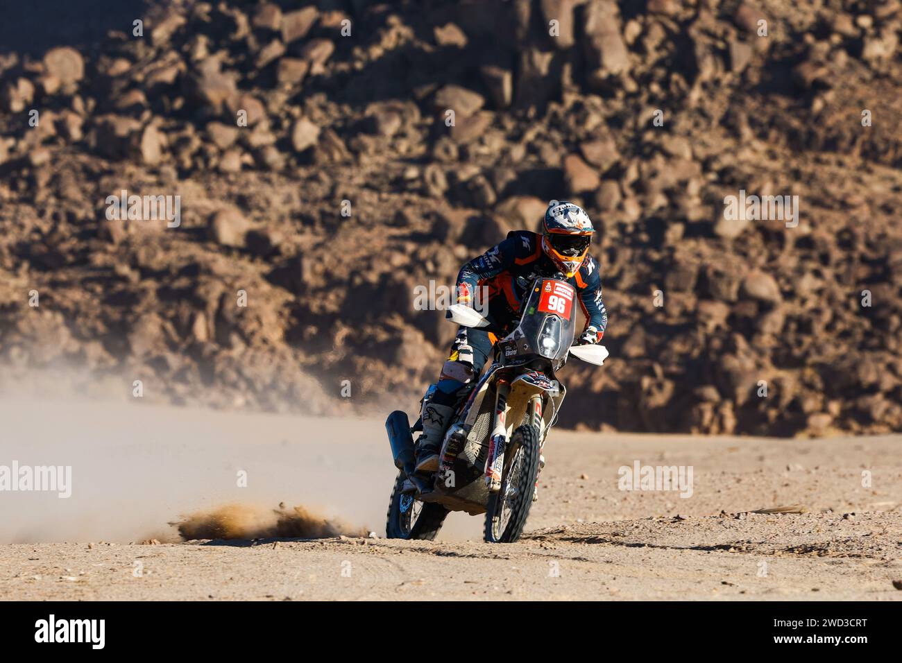 96 EBSTER Tobias (aut), Kini Rally Racing Team, KTM, Moto, Originals by Motul, FIM W2RC, action ...