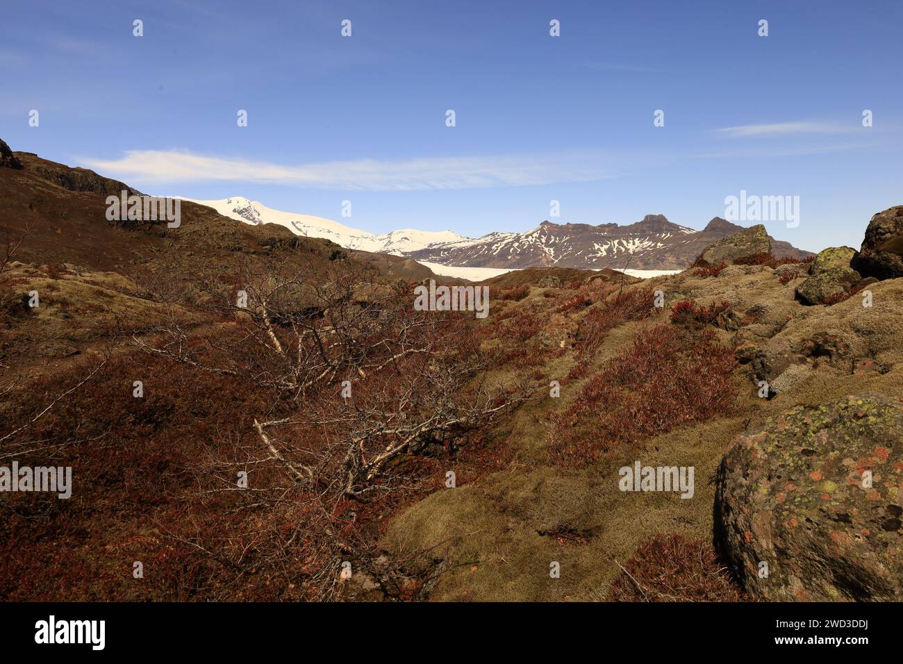 Vatnajökull is the largest ice cap in Iceland. It is the second largest ...