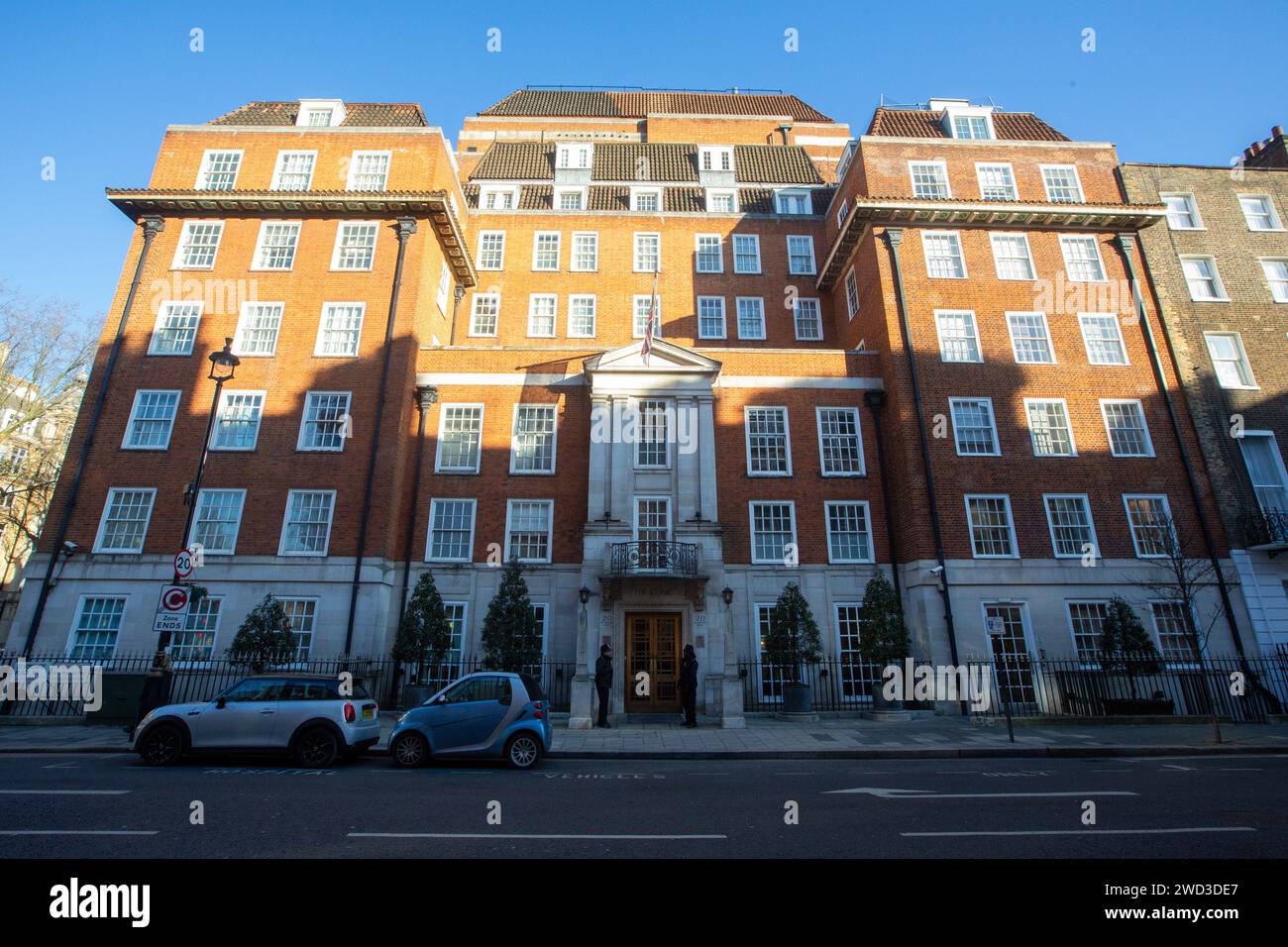 London, England, UK. 18th Jan, 2024. The London Clinic, theÂ private ...