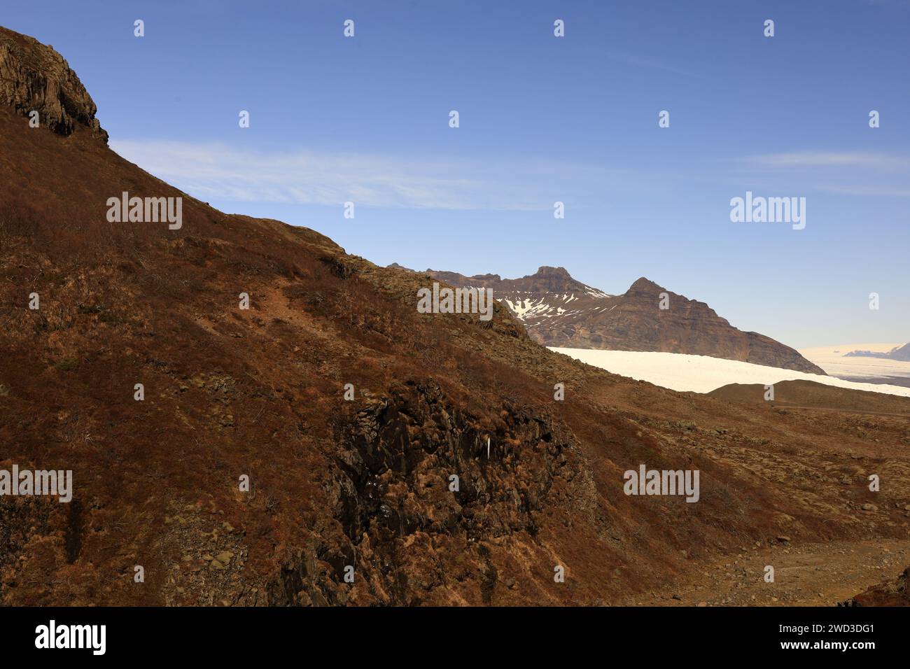 Vatnajökull is the largest ice cap in Iceland. It is the second largest ...