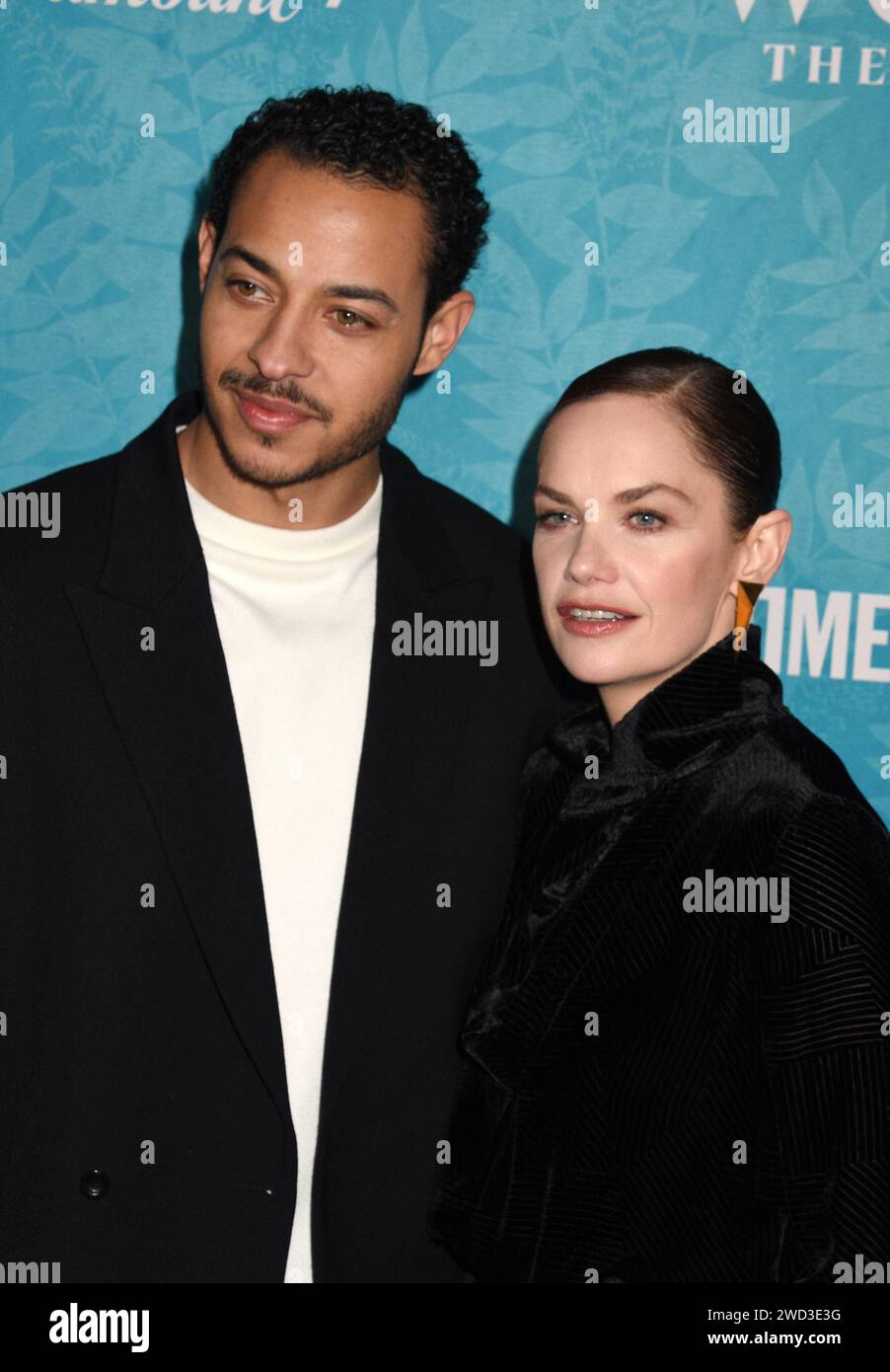 New York, NY, USA. 17th Jan, 2024. Daryl McCormack and Ruth Wilson at ...