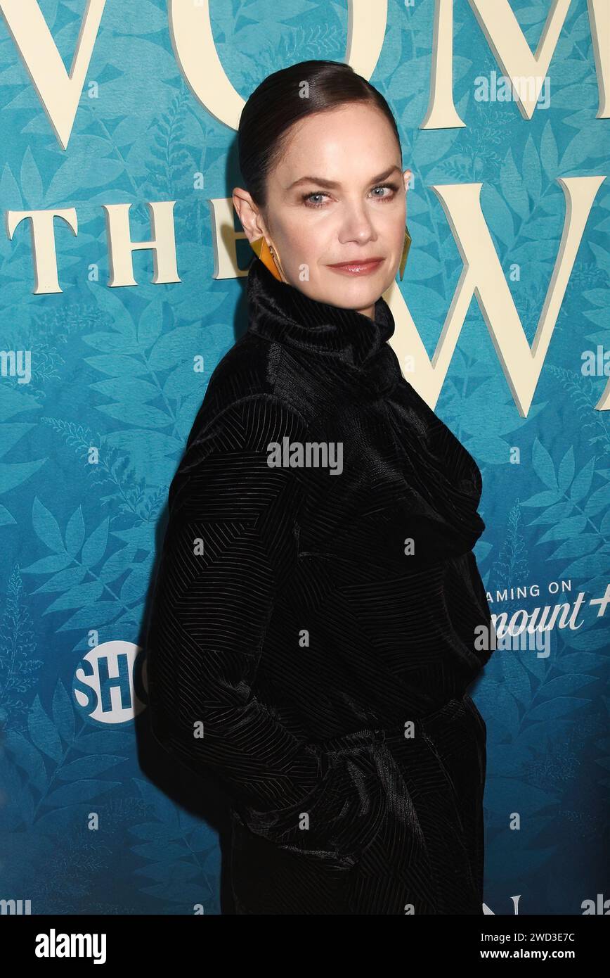 New York, NY, USA. 17th Jan, 2024. Ruth Wilson at the NY premiere of ...