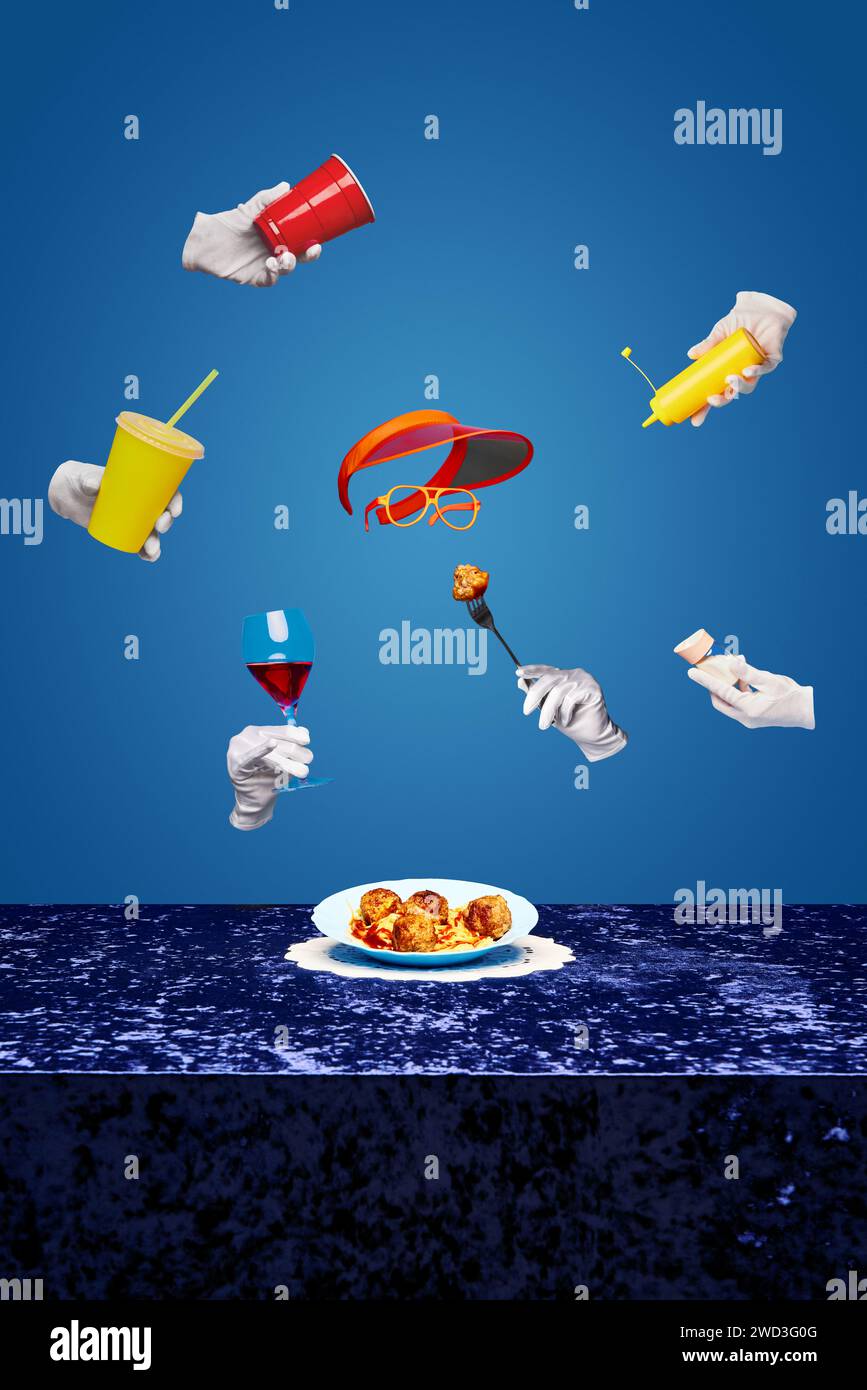 Surreal fine dining. Imaginative take on haute cuisine, presenting food ...