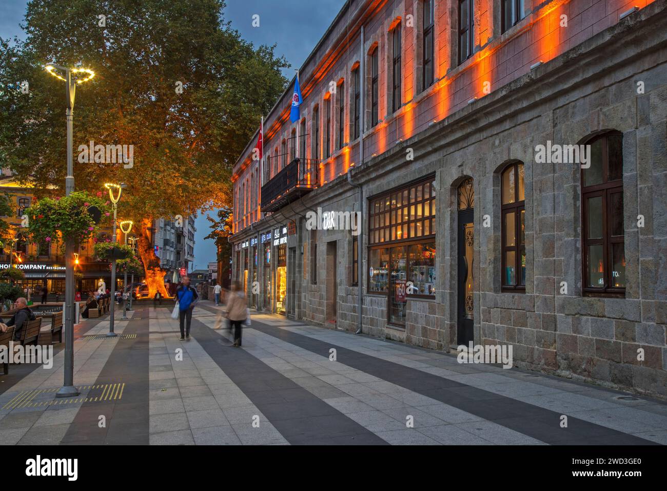 View of Meydan park square in Trabzon. Turkey Stock Photo - Alamy