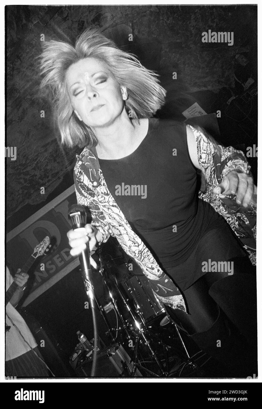 TOYAH, CONCERT, 1993: Punk icon Toyah Wilcox playing live at TJ’s in ...
