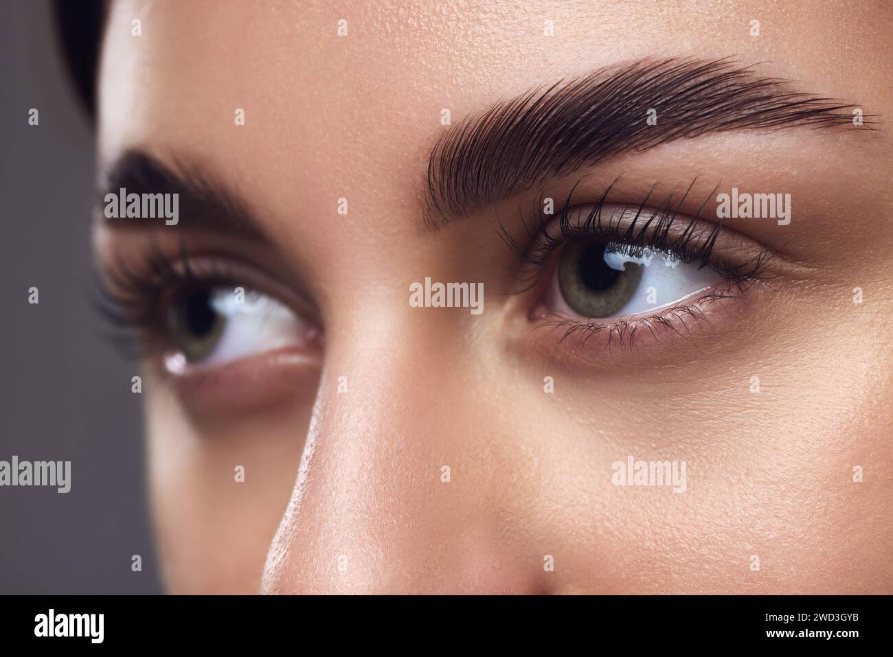 Well defined eyebrows hi-res stock photography and images - Alamy