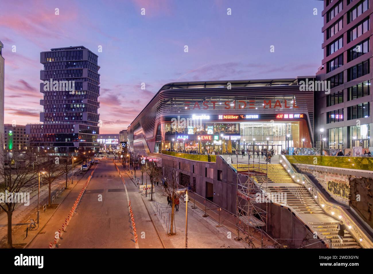 Zalando tower hi-res stock photography and images - Alamy