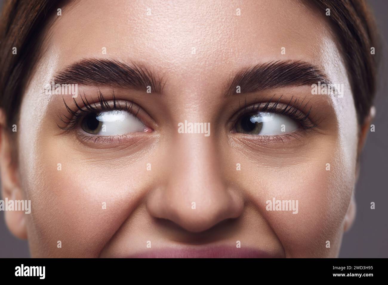 Well groomed eyebrows hi-res stock photography and images - Alamy