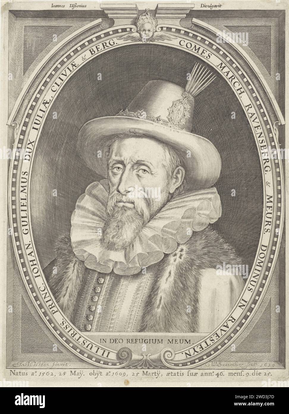 Portrait of Johan Willem van Kleef, Willem Isaacsz. van Swanenburg ...