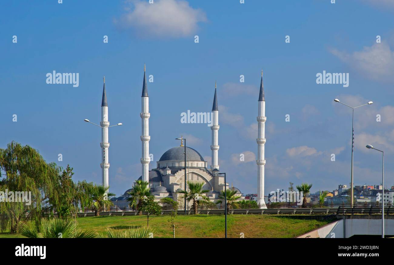 New mosque in Trabzon. Turkey Stock Photo - Alamy