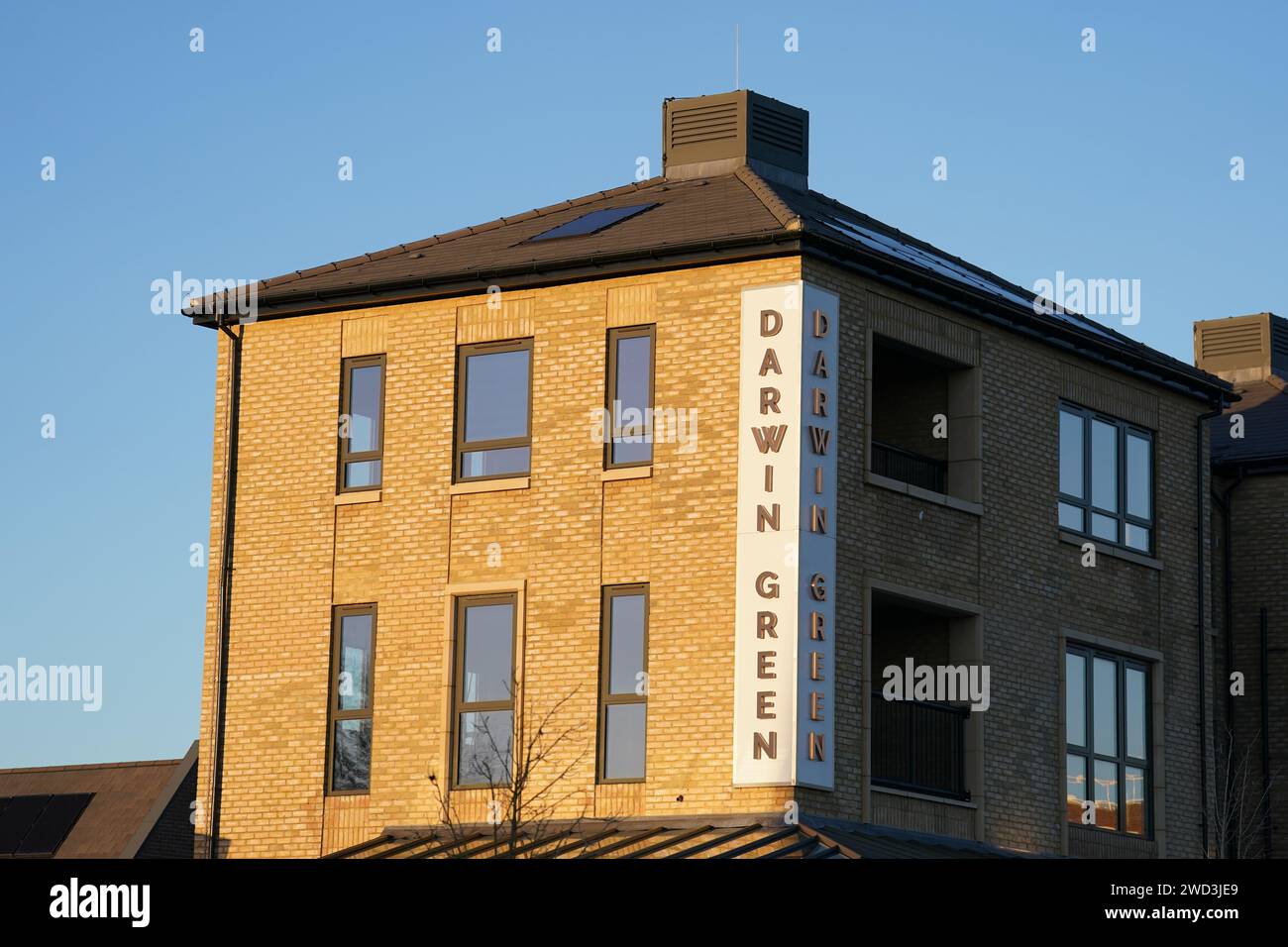 Signage at Darwin Green as demolition begins on new homes at the ...