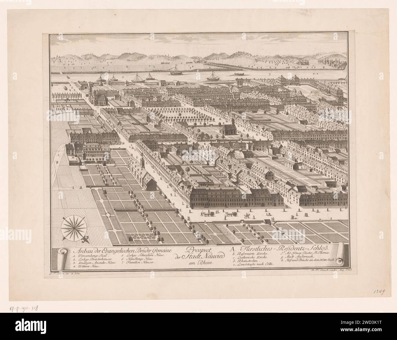 Telic OP Neuwied, Balthasar Friedrich Leizel, After G.F. Tröger, 1700 ...