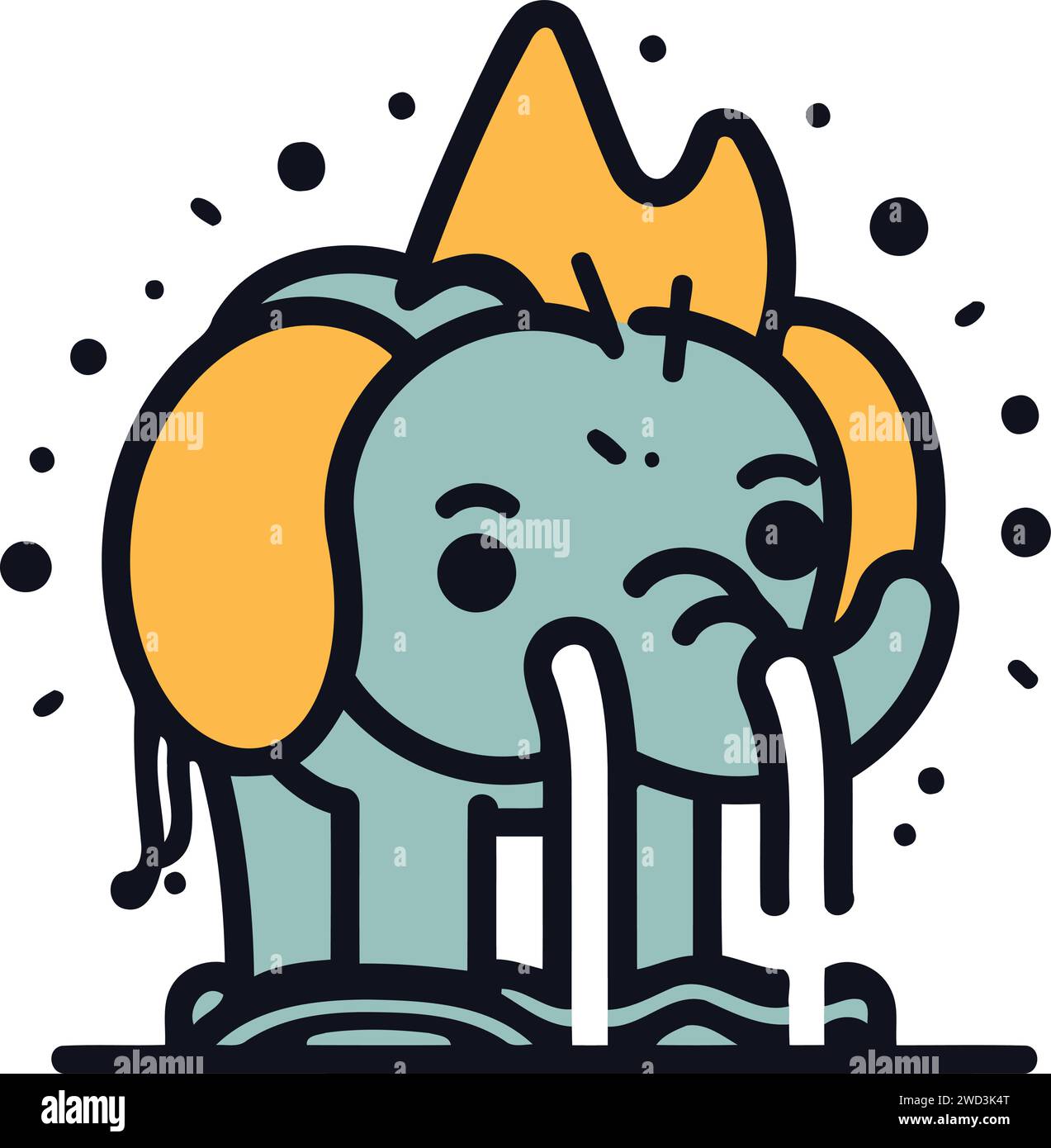 Elephant crying hi-res stock photography and images - Alamy
