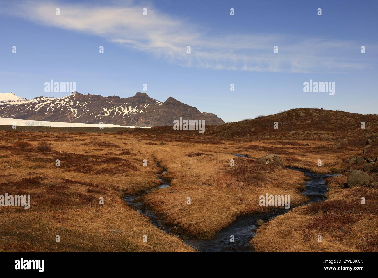 Vatnajökull is the largest ice cap in Iceland. It is the second largest ...