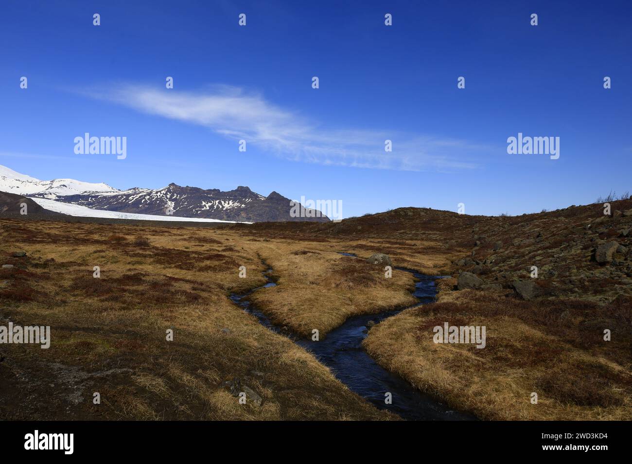 Vatnajökull is the largest ice cap in Iceland. It is the second largest ...