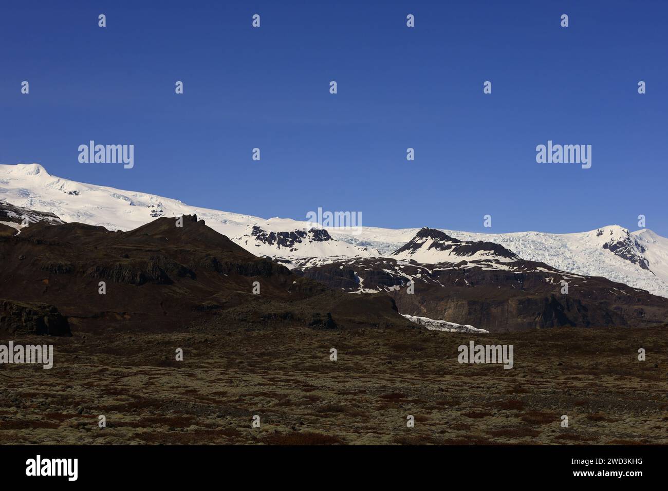 Vatnajökull is the largest ice cap in Iceland. It is the second largest ...