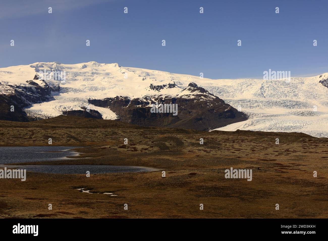 Vatnajökull is the largest ice cap in Iceland. It is the second largest ...