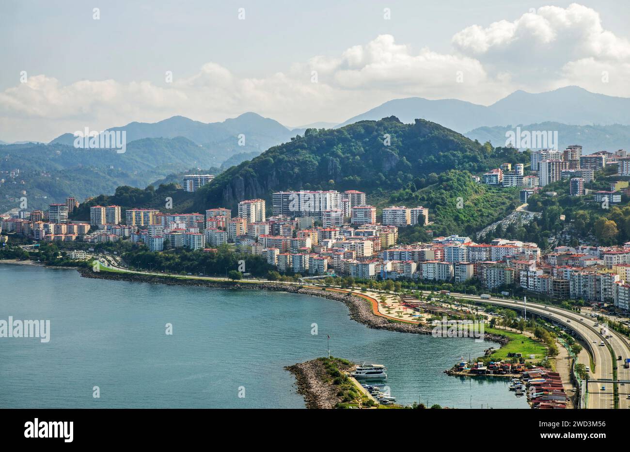 View of Giresun town. Turkey Stock Photo - Alamy