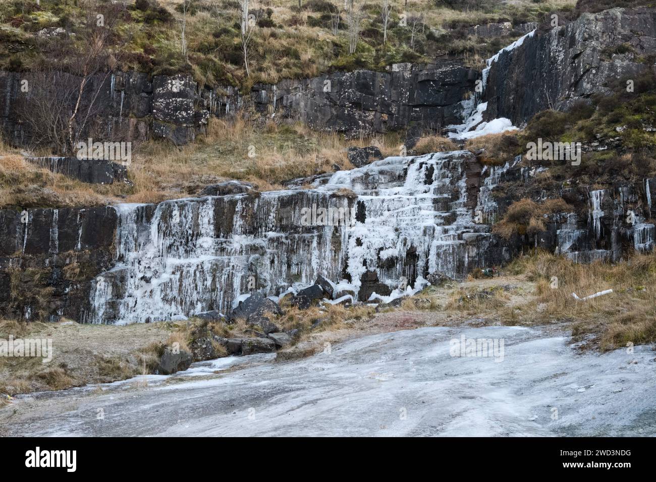 Storey Arms, Brecon Beacons, South Wales, UK. 18 January 2024 ...