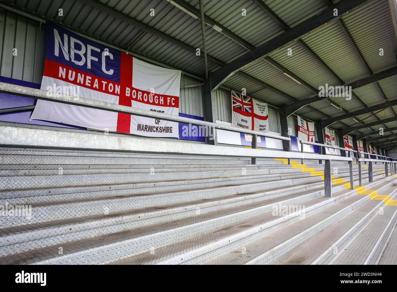 The First Class Safety Stadium, Liberty Way, Nuneaton home of Nuneaton ...