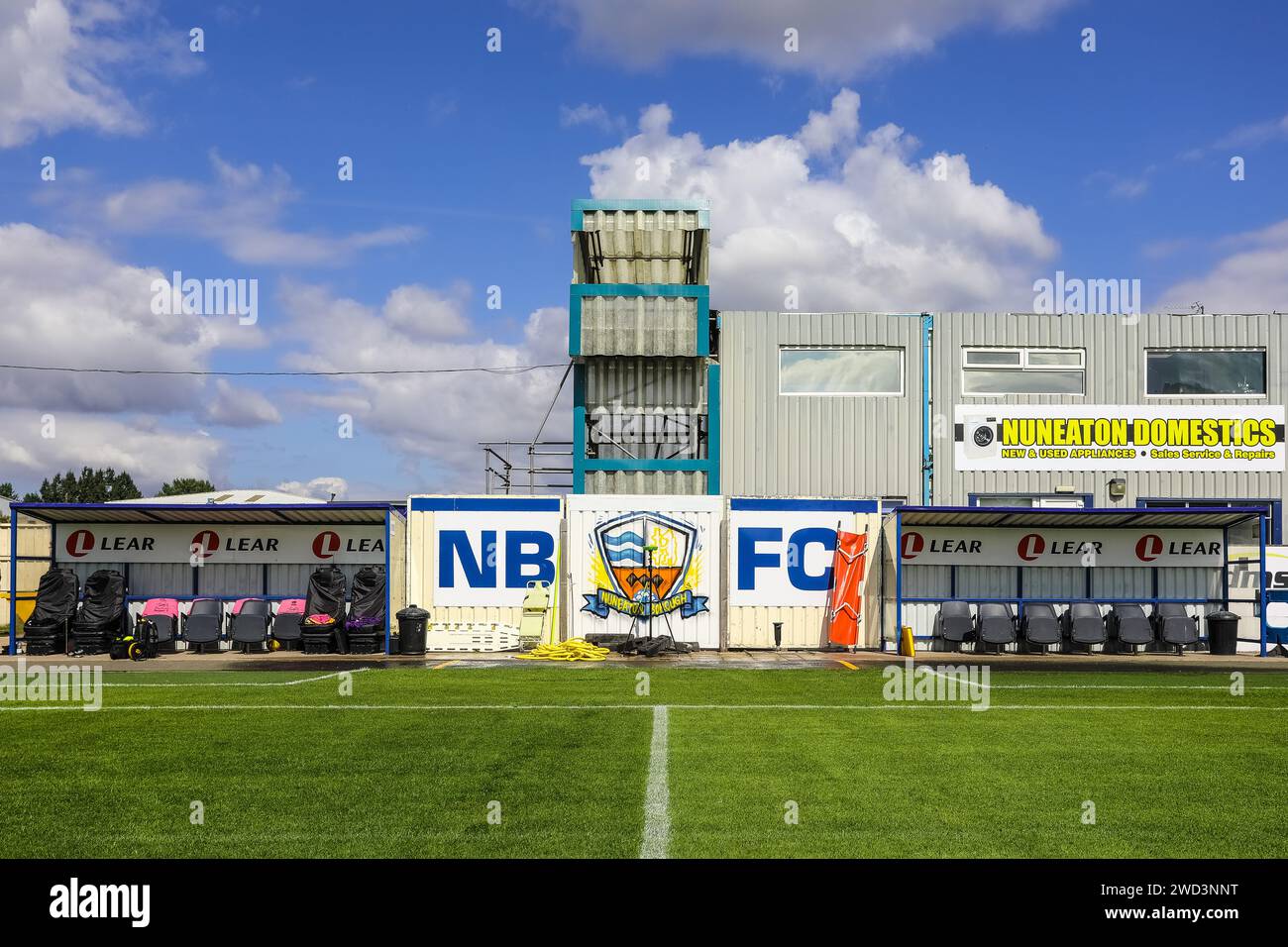 The First Class Safety Stadium, Liberty Way, Nuneaton home of Nuneaton ...