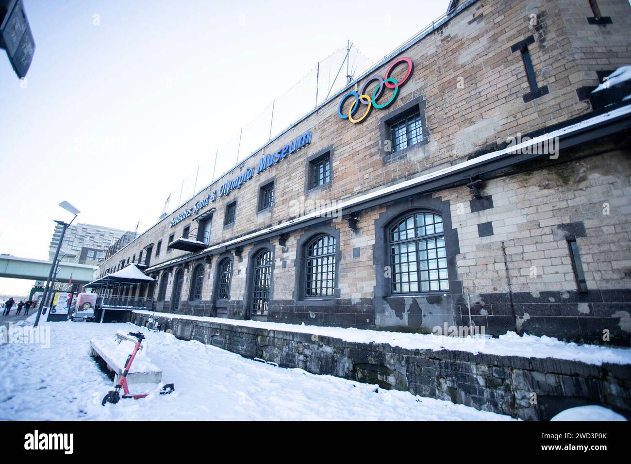 Koeln, Deutschland. 18th Jan, 2024. Deutsches Sport und Olympia Museum ...