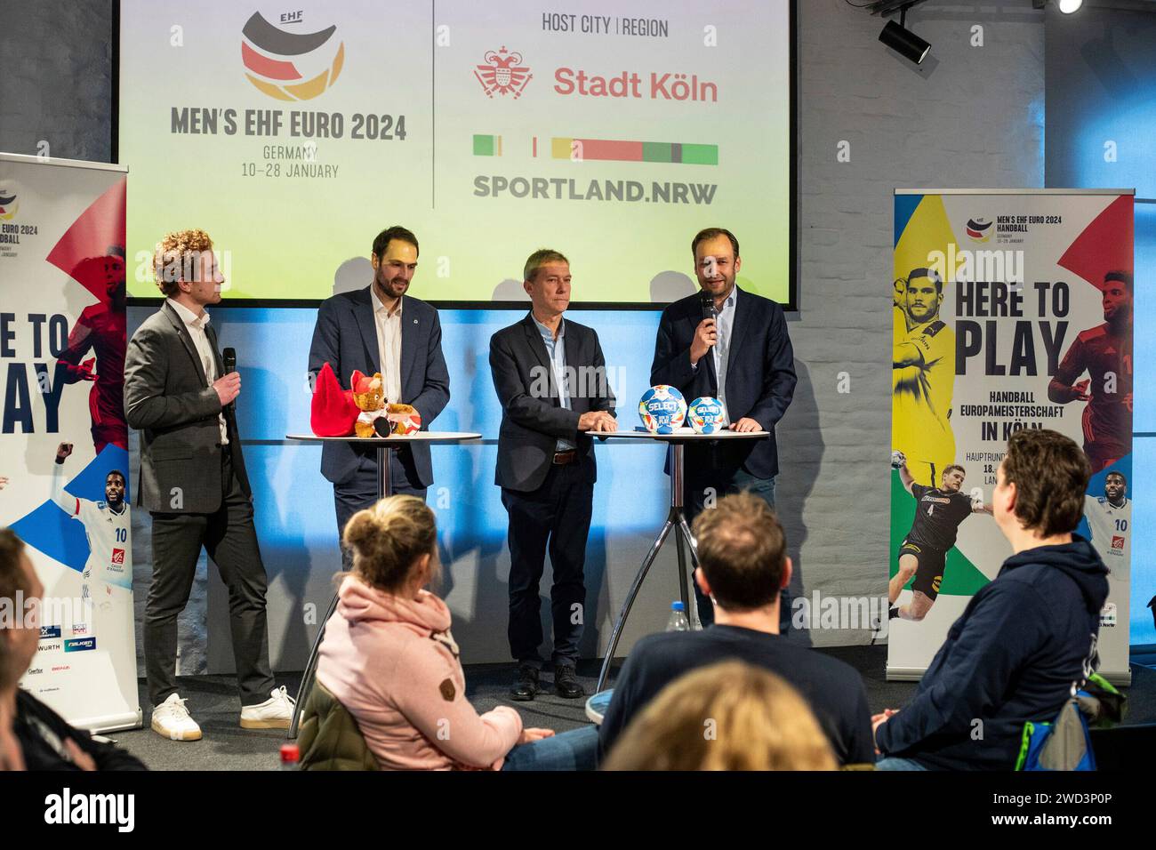 Koeln, Deutschland. 18th Jan, 2024. Robert Voigtsberger (Stadt K?ln, Beigeordneter f?r Bildung ...