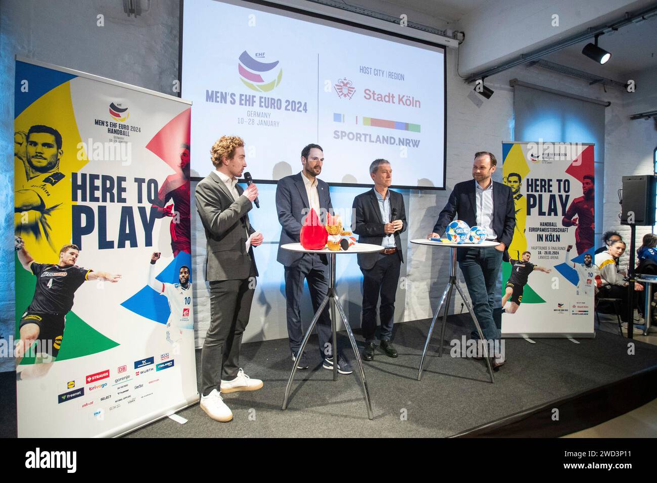 Koeln, Deutschland. 18th Jan, 2024. Robert Voigtsberger (Stadt K?ln, Beigeordneter f?r Bildung ...