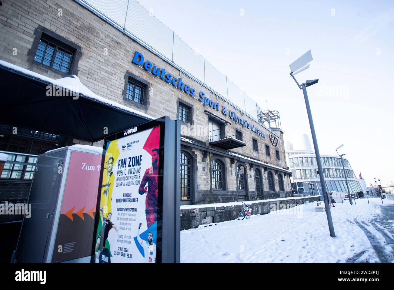 Koeln, Deutschland. 18th Jan, 2024. Deutsches Sport und Olympia Museum ...