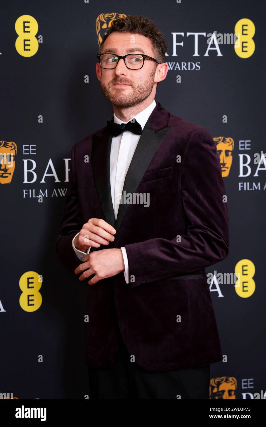 Ali Plumb poses for photographers following the BAFTA Film Awards ...