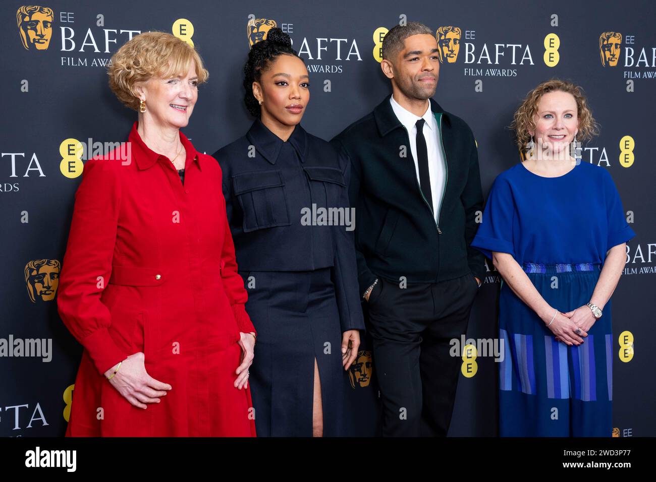 Sara Putt, from left, Naomi Ackie, Kingsley Ben-Adir and Anna Higgs ...