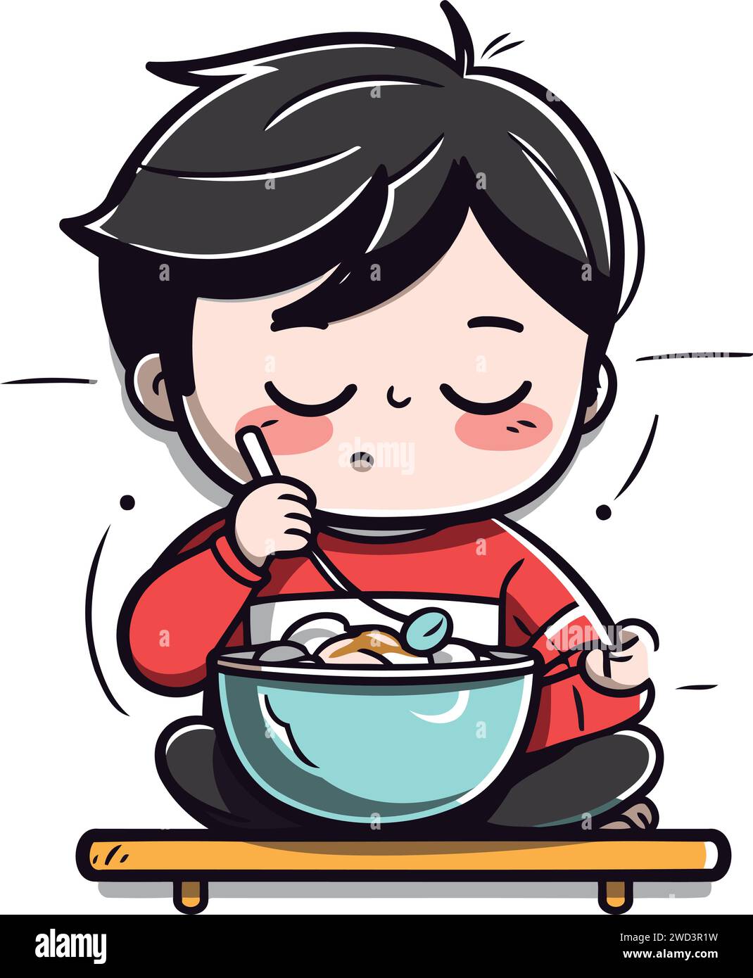 Rice bowl clipart hi-res stock photography and images - Alamy