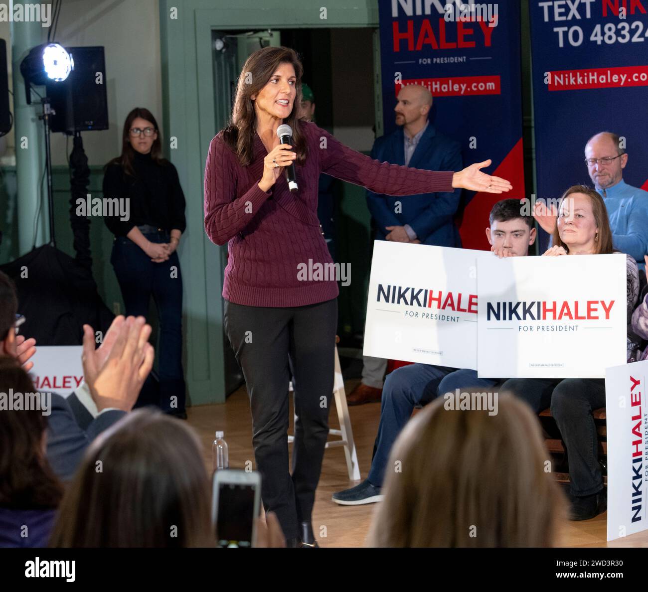 Republican presidential candidate, former UN Ambassador and former ...