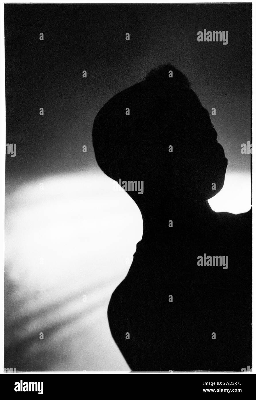 Debbie Smith the bass player of Curve playing live at Bristol ...