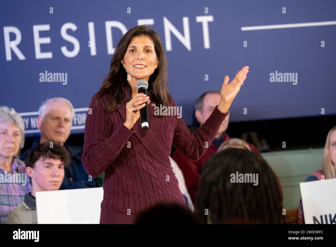 Republican presidential candidate, former UN Ambassador and former ...