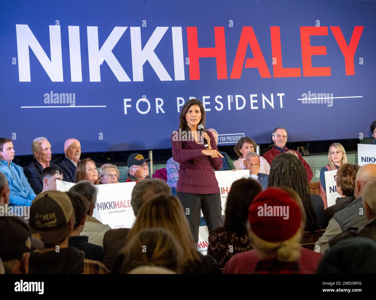 Republican presidential candidate, former UN Ambassador and former ...