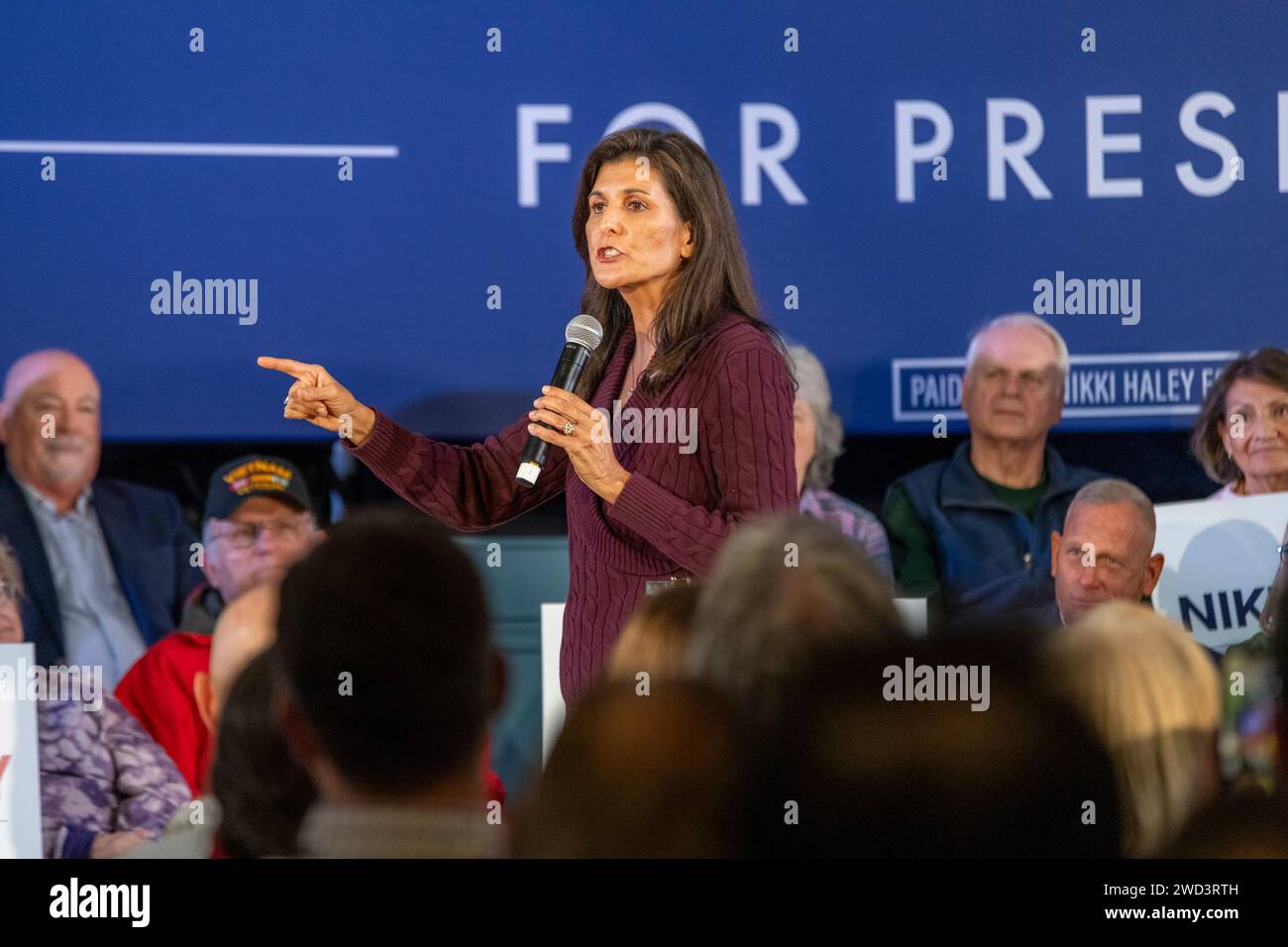 Republican presidential candidate, former UN Ambassador and former ...