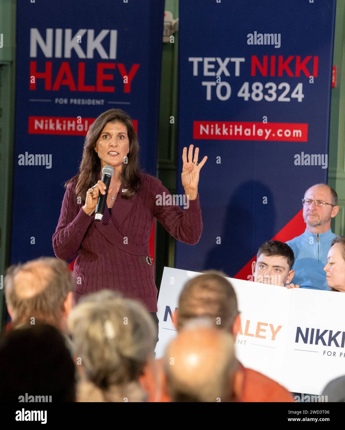 Republican presidential candidate, former UN Ambassador and former ...